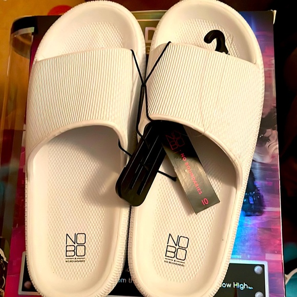 No Boundaries | Shoes | New No Boundaries Womans Comfort Slide Sandals ...